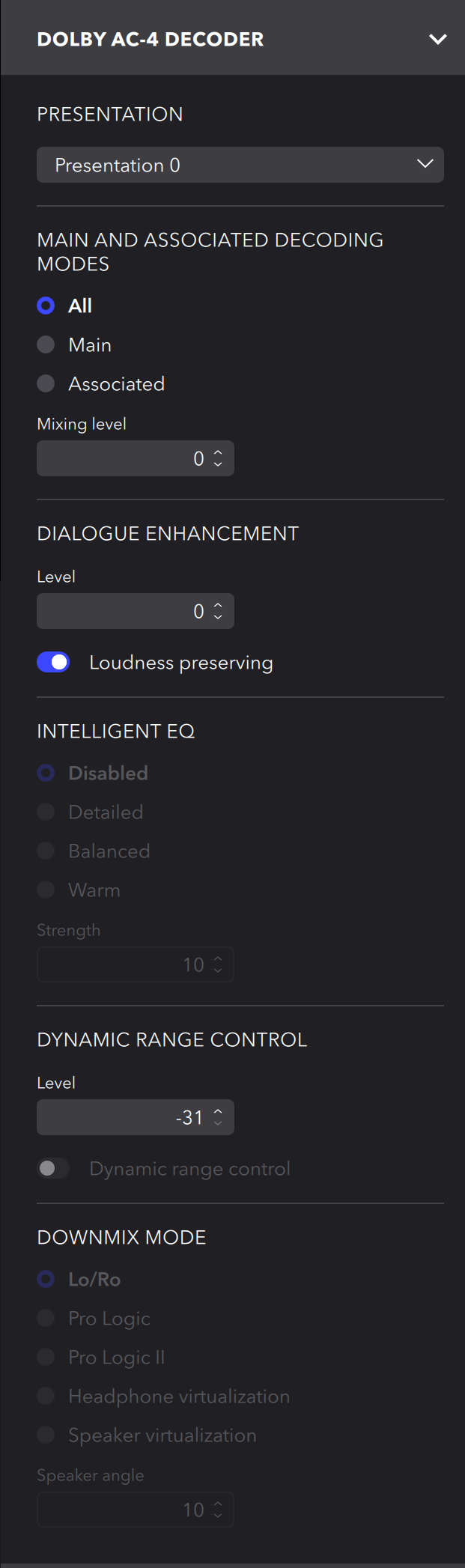 Dolby Reference Player